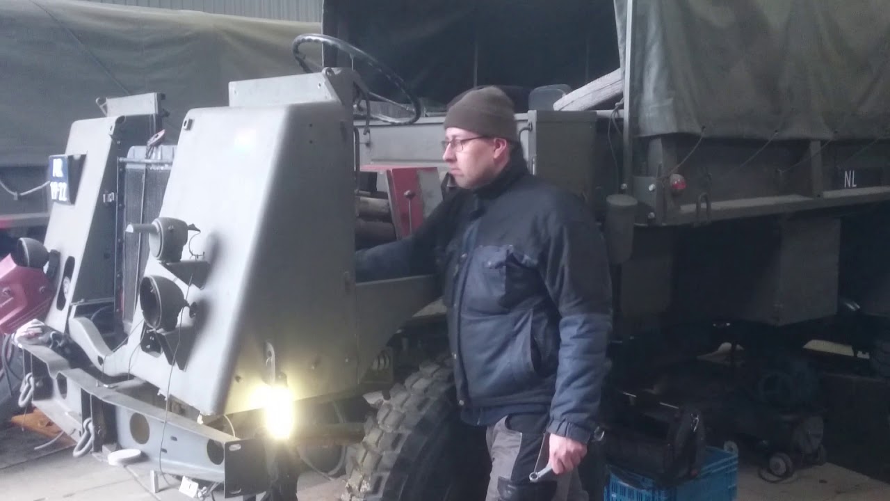 Eerste start daf 615 in de YA-314 - YouTube