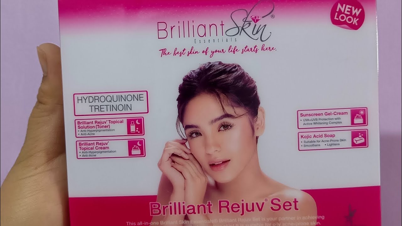 Let's unbox Brilliant rejuv set | New Packaging of 10g sunscreen gel ...