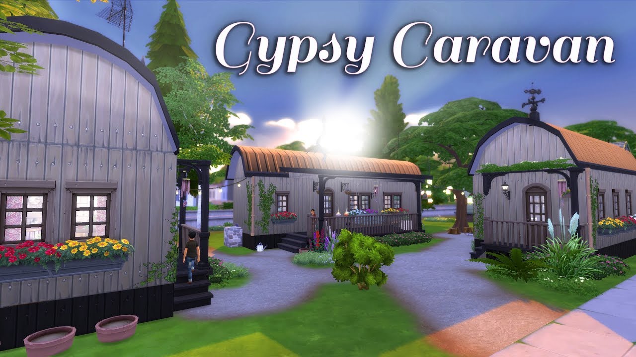Gypsy Caravan | Sims 4 | Speed Build - YouTube