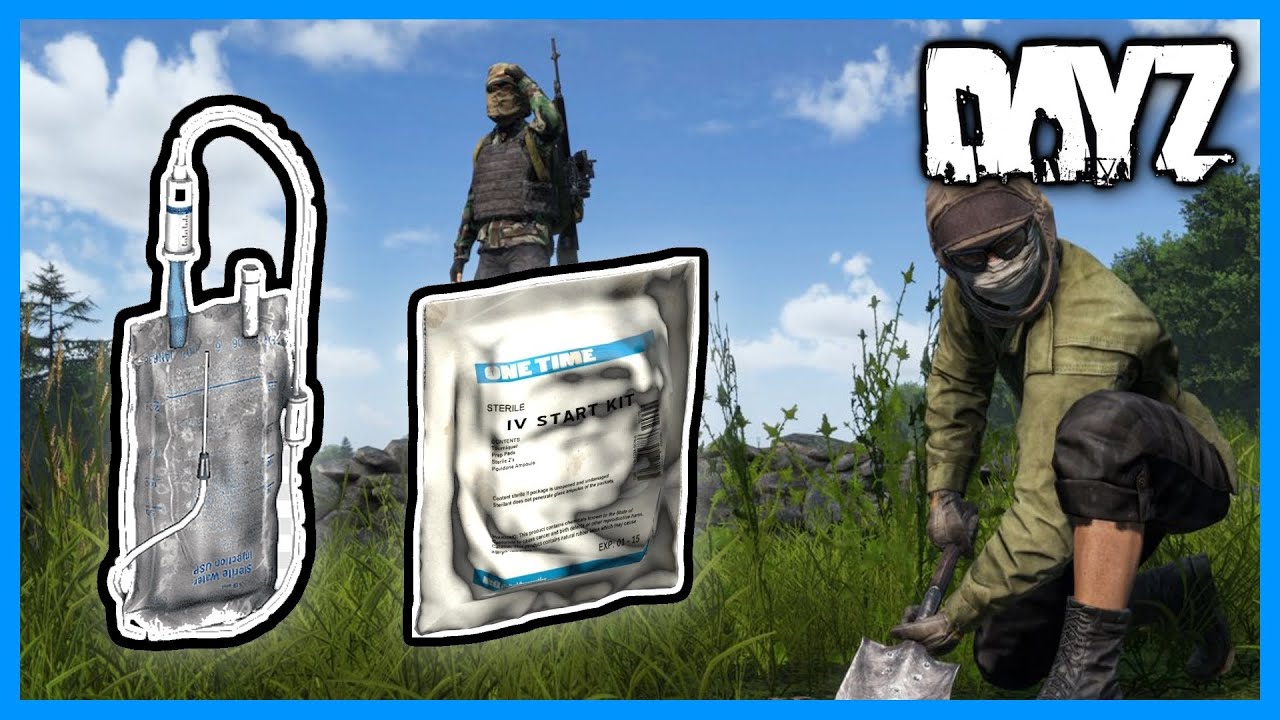 How to Use a SALINE BAG in DayZ (Easy Tutorial) - YouTube