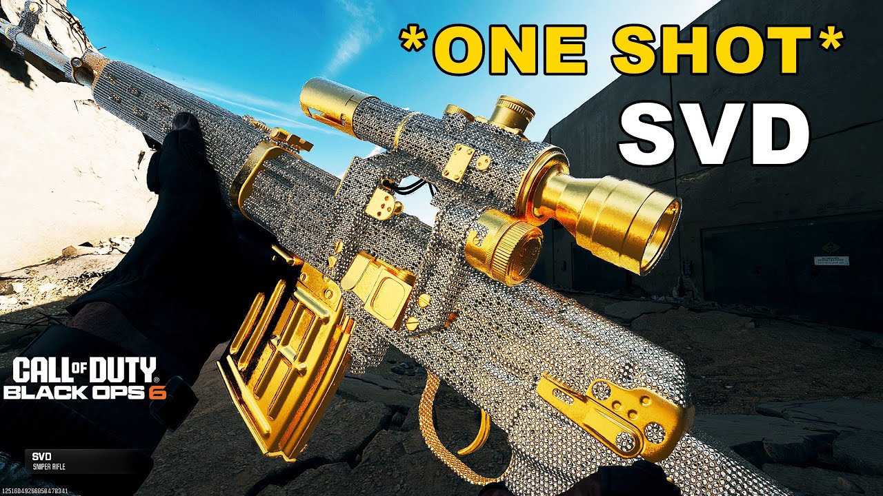Black Ops 6 - The Best SVD *ONE SHOT* Class Setup | BO6 Loadouts - YouTube