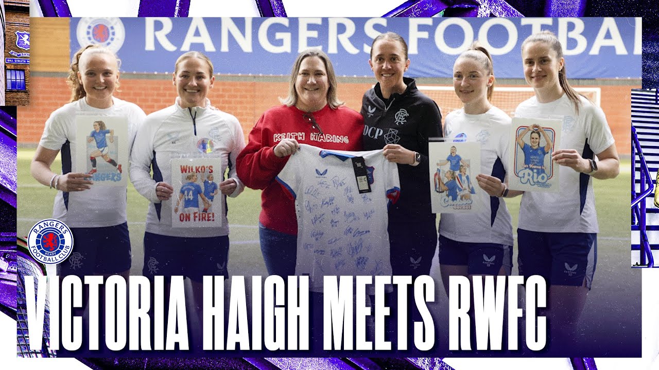 VICTORIA HAIGH | Vic Haigh meets RWFC | 25 Mar 2025 - YouTube