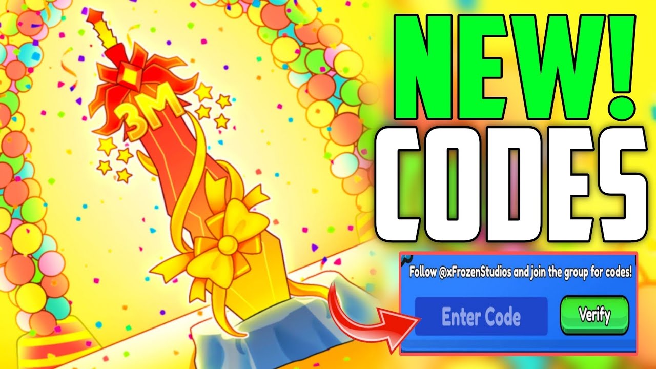 ⚠️Update New!!⚠️ALL WORKING CODES FOR PULL A SWORD 2024 - ROBLOX PULL A ...