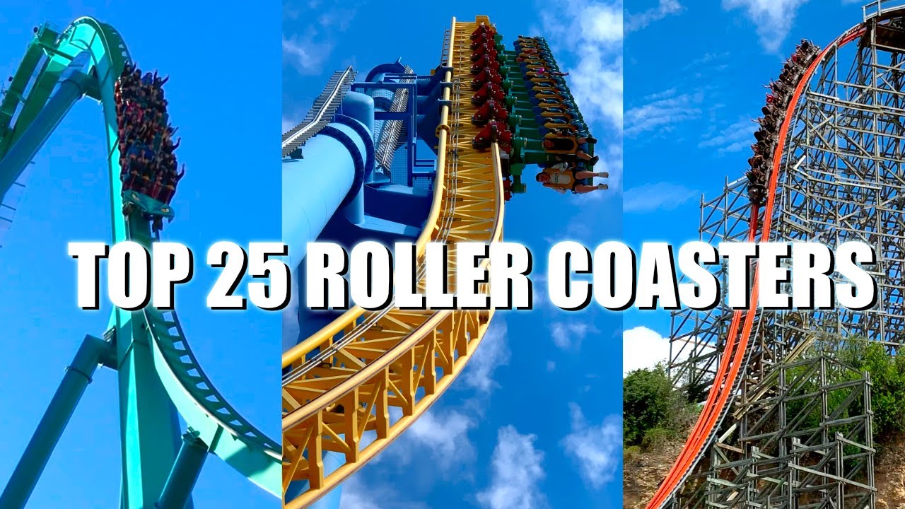 Top 25 Roller Coasters In The World (2020) - YouTube
