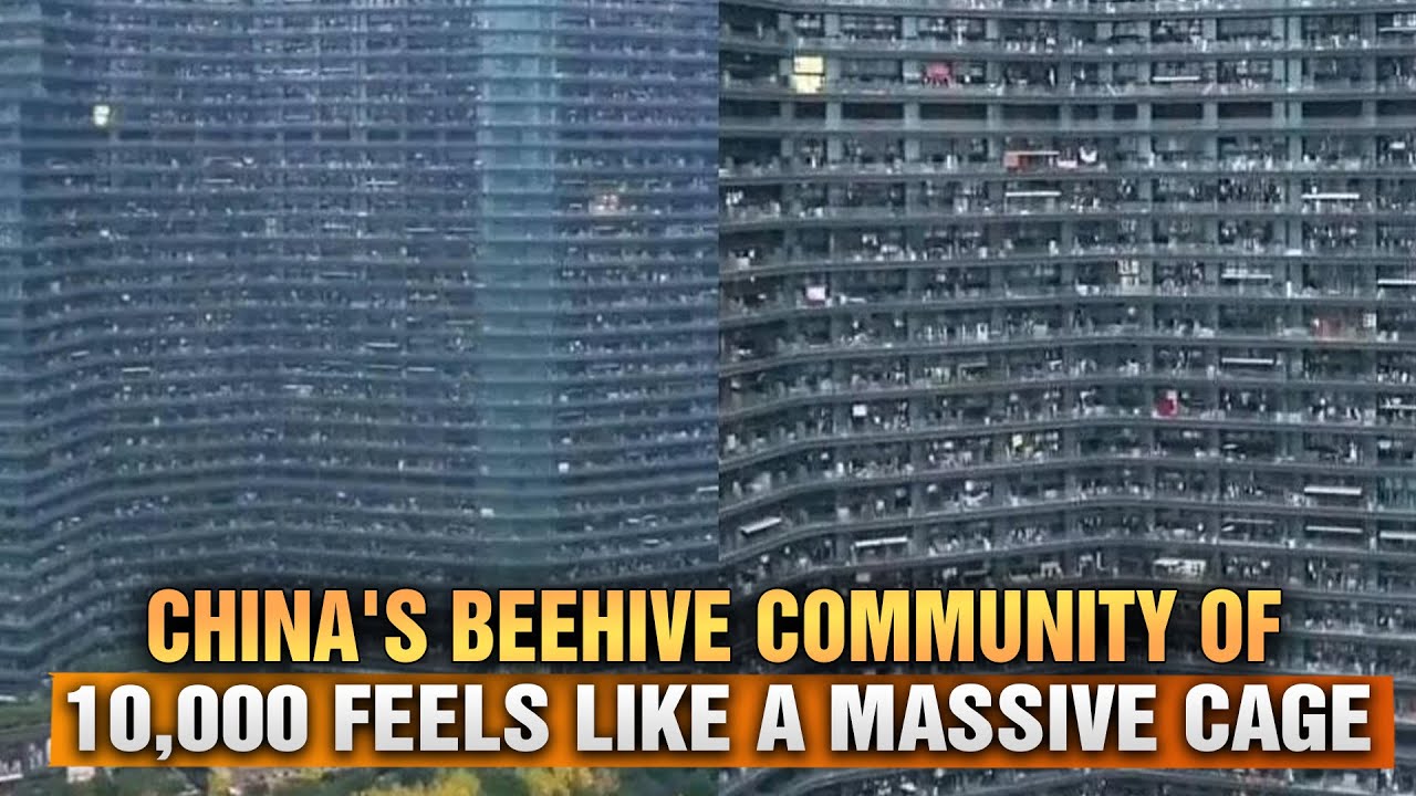 China: The beehive community of 10,000 people feels like a massive cage ...