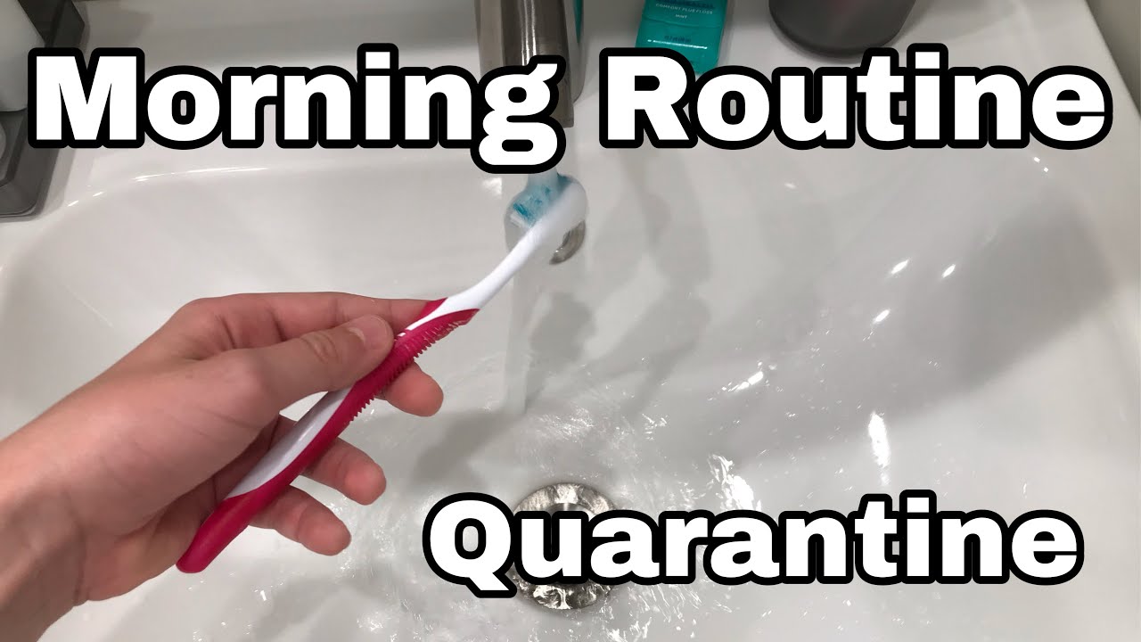 Quarantine Morning Routine - YouTube
