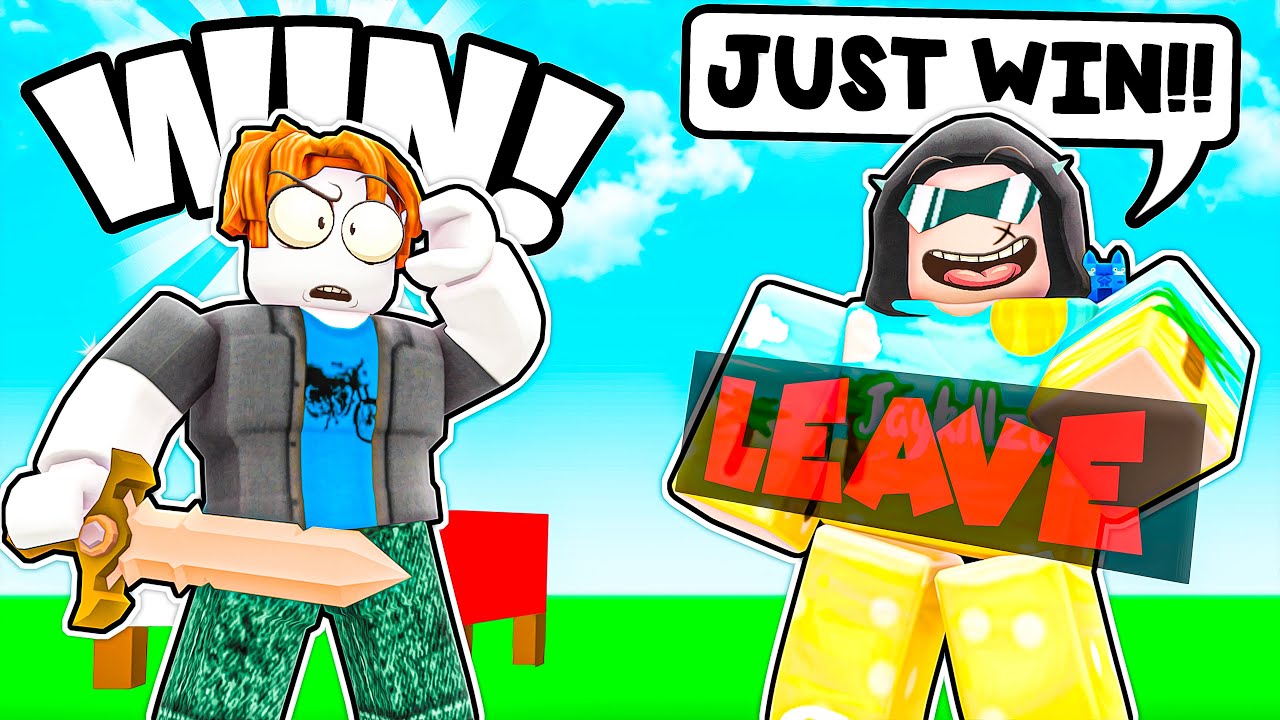 I Gave Random Noobs FREE Wins In Roblox BedWars! - YouTube