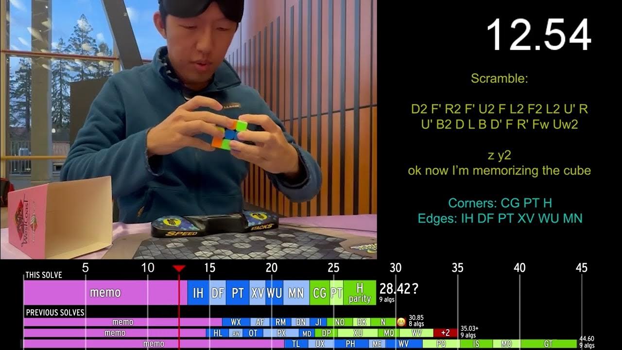 April Fool's 3BLD solve (Rubik's Cube blindfolded in sub-30?) - YouTube