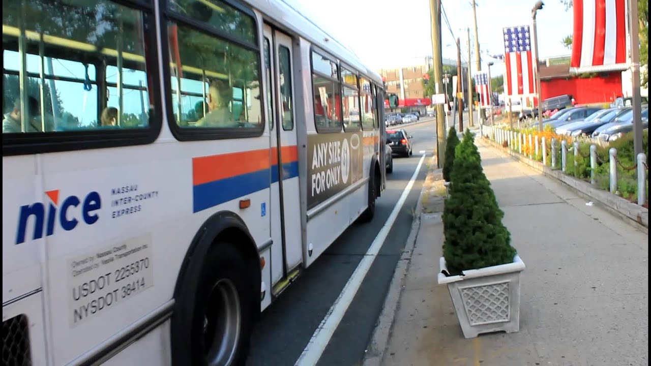 NICE Bus: Great Neck Bound Orion 5 CNG #1577 n20 at Buttonwood Road ...