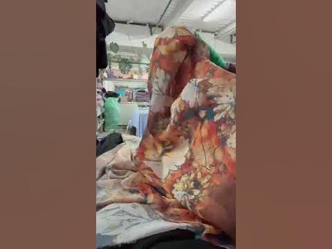Корейский шифон #ткань #шифон #обзортканей - YouTube