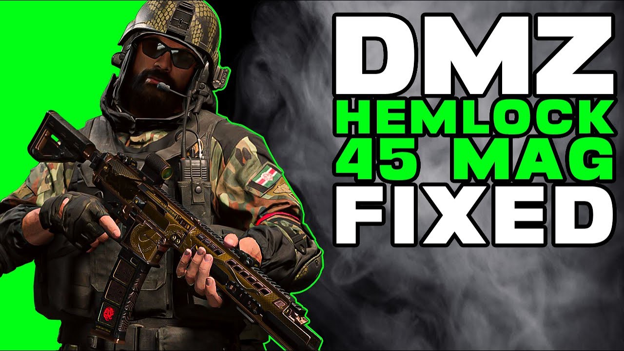 🔴 LIVE • DMZ Hemlock 45 Round Mag Fixed • MW2 DMZ Gameplay - YouTube
