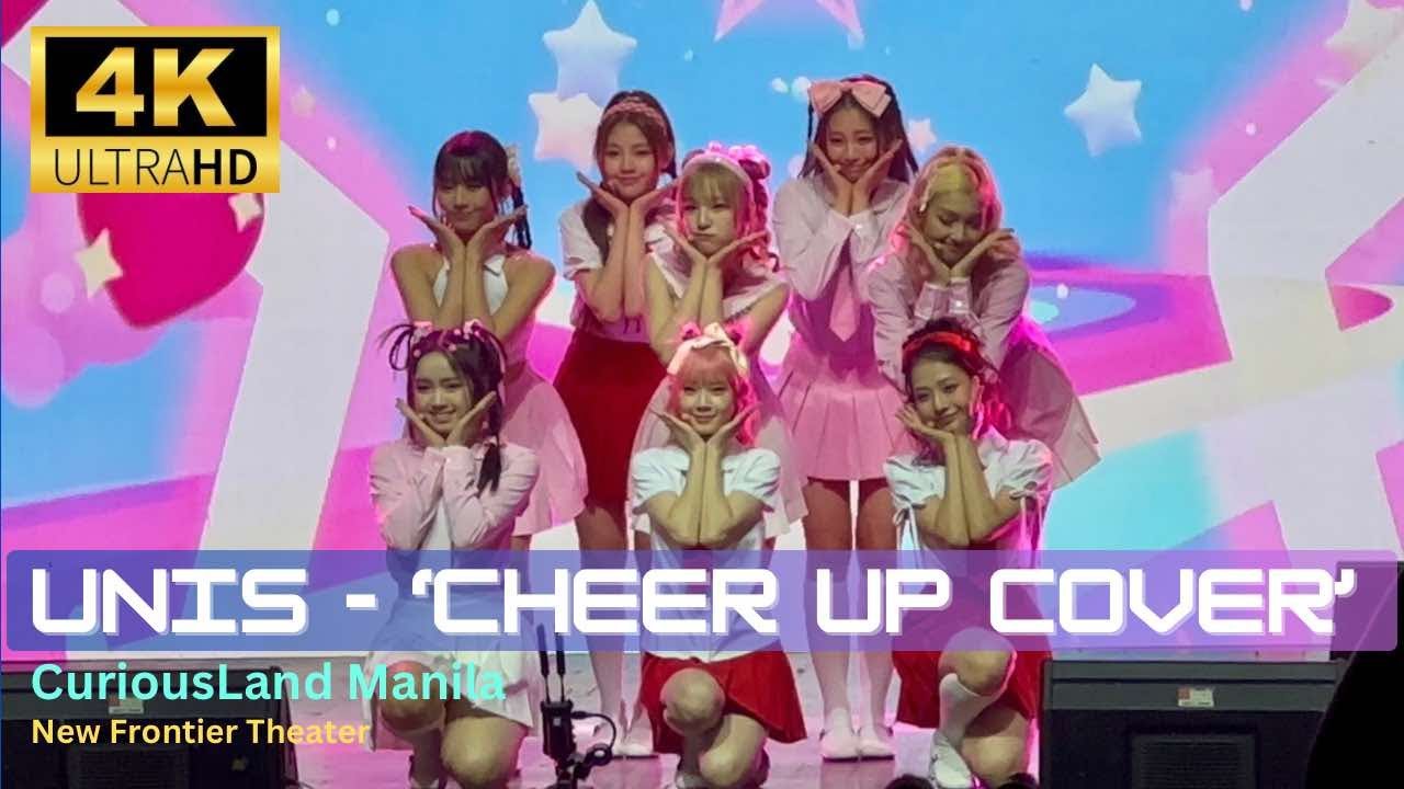 [FANCAM] UNIS - 'Cheer Up by TWICE' cover Performance at UNIS in Curiousland Manila - YouTube