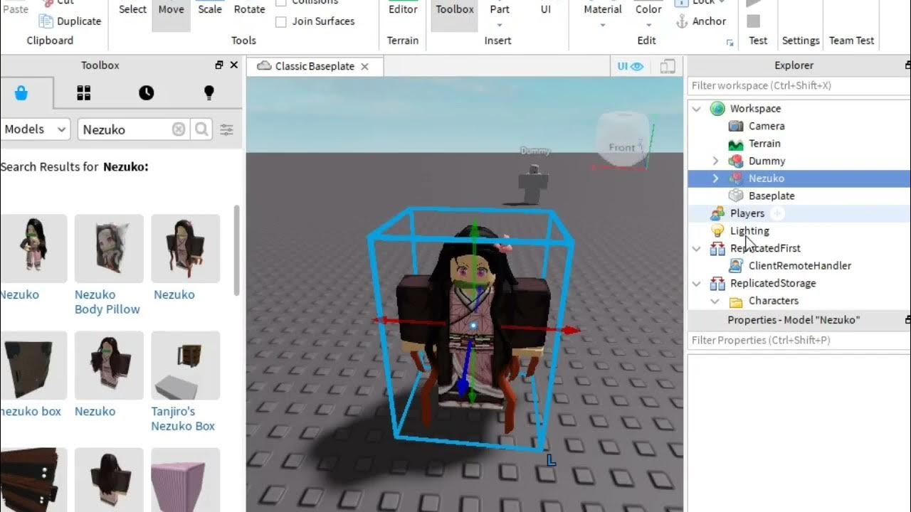 How to make Character selection in Roblox Studio - YouTube