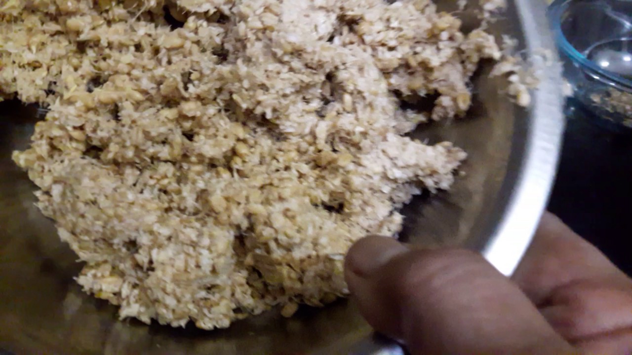 How to make sprouted wheat healthy sweet dish - YouTube