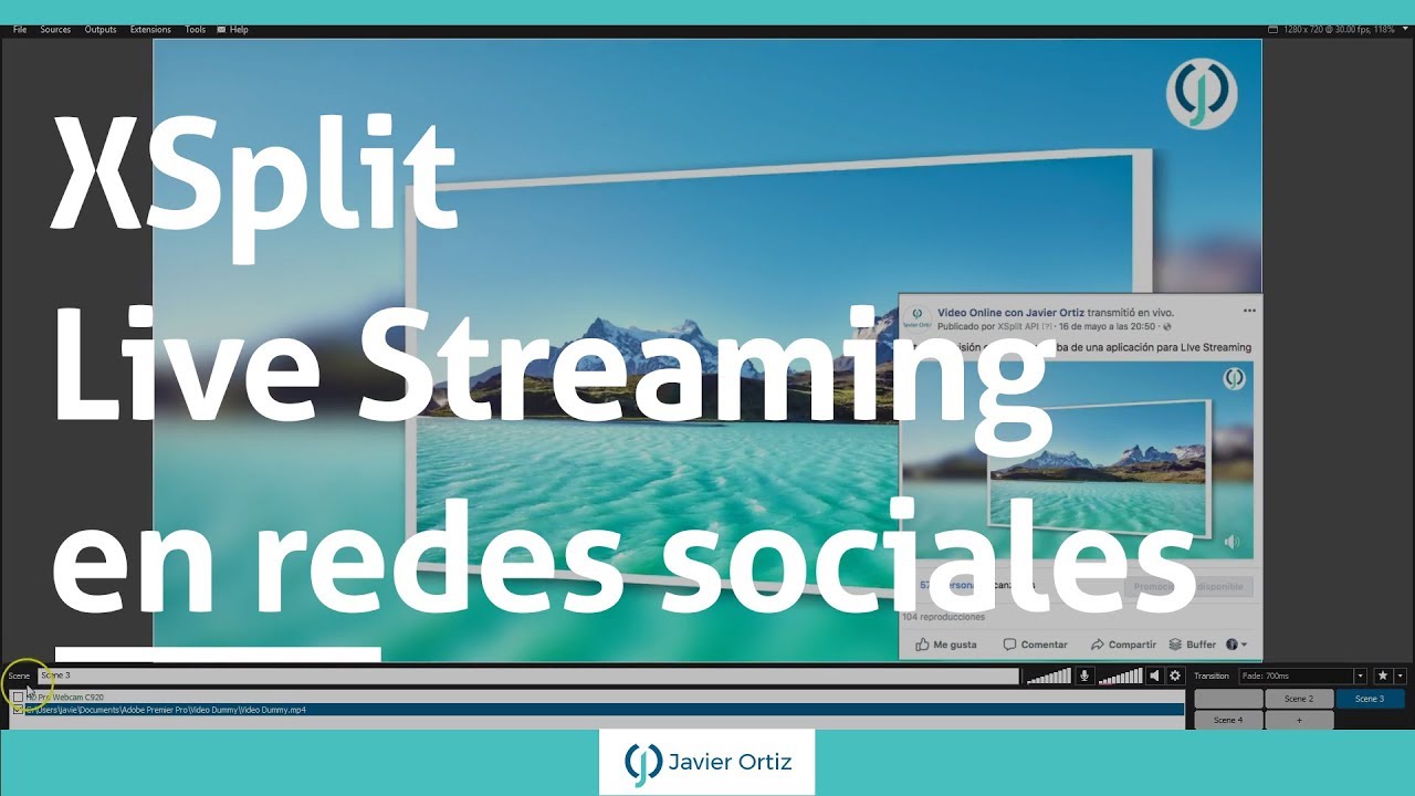 Revisión XSplit - Aplicación para Live Streaming, video en vivo y ...