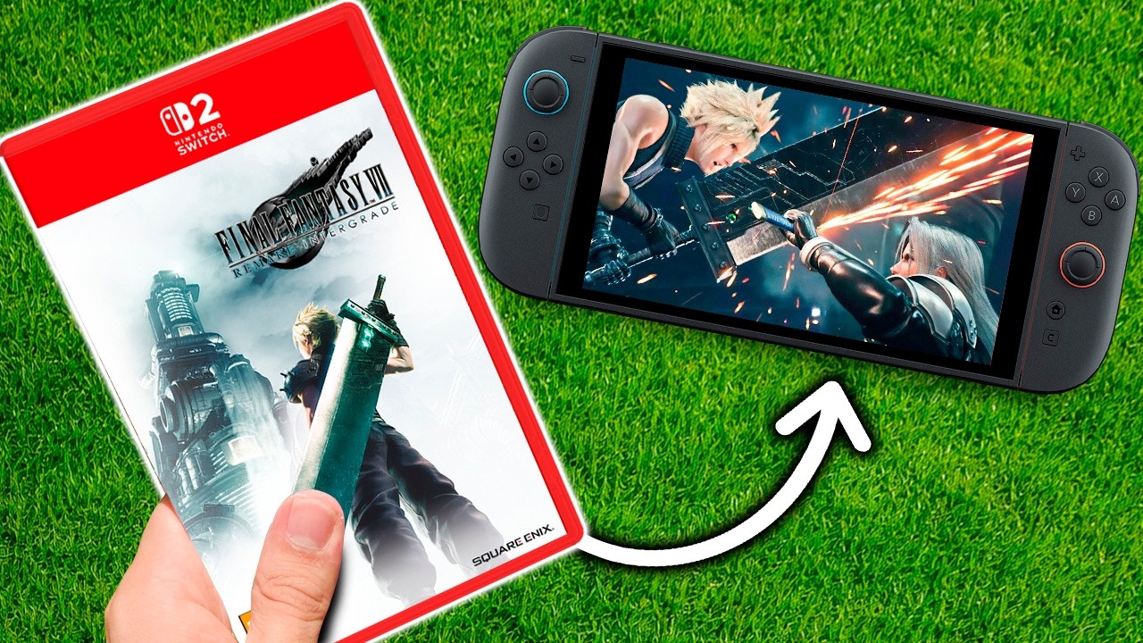 Probé FINAL FANTASY 7 Remake en Nintendo Switch 2 y PASÓ ESTO 😧 - YouTube