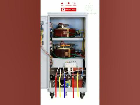 3 Phase Stabilizer wiring | How to connection stabilizer - YouTube