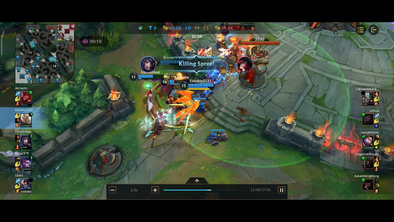 League of Legend Kayle Gameplay - YouTube