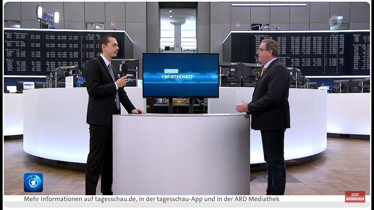 🎓 Interview mit der Tagesschau24 live von der Frankfurter Börse - YouTube