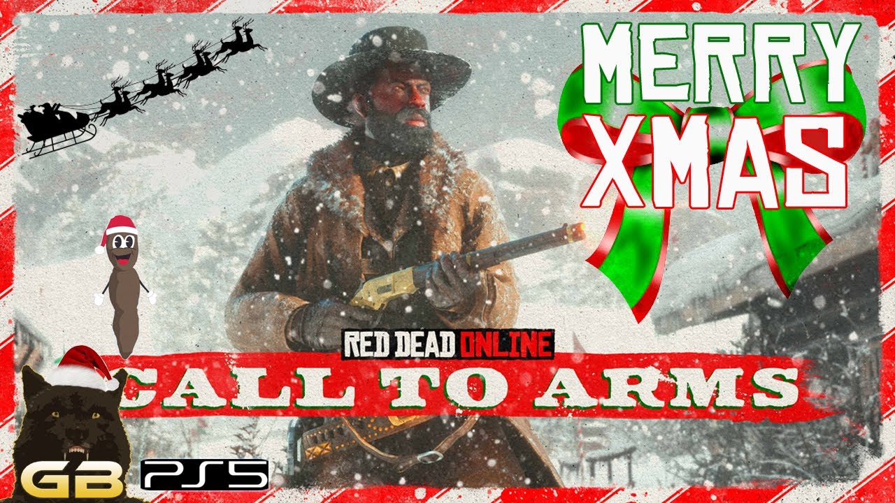 Red Dead Online Holiday Call to Arms on Christmas (PS5) - YouTube