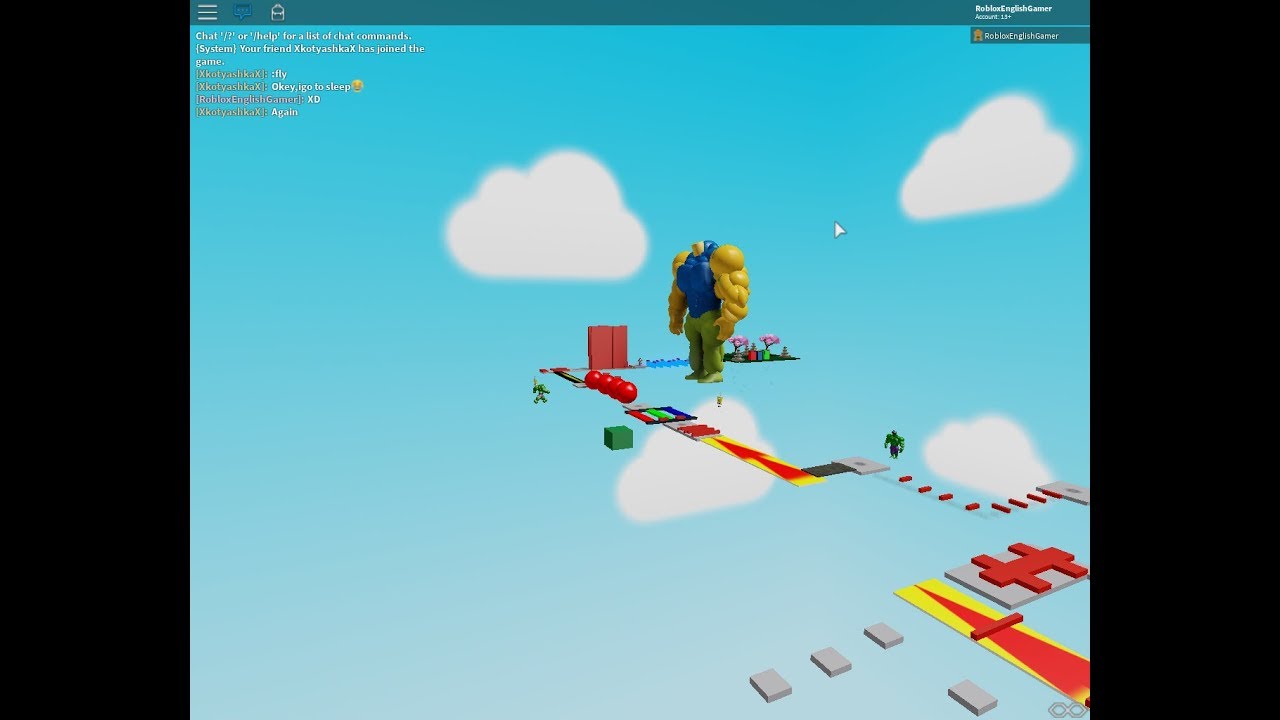 Showing My Obby Game! Roblox The Not Easy Obby! - YouTube