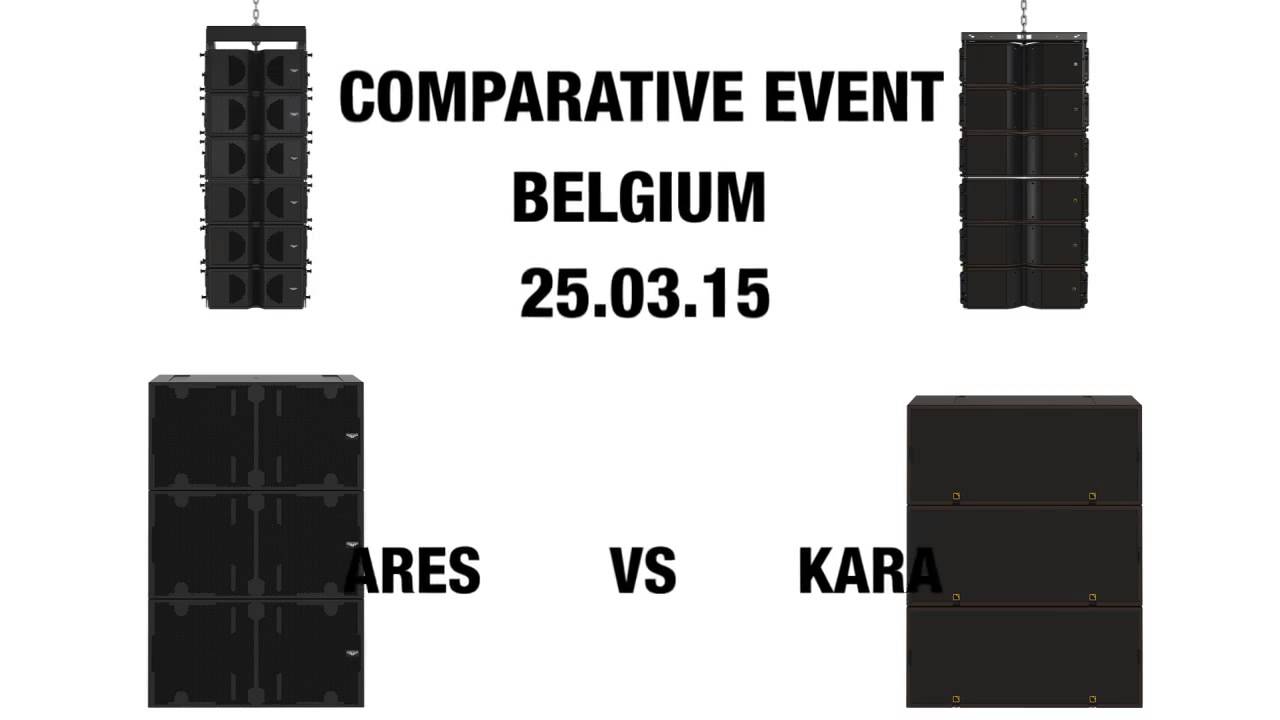 AudioFocus Ares vs L'Acoustics Kara - YouTube