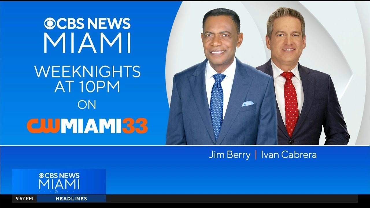 WBFS | CBS News Miami at 9pm - Last Show - August 30, 2024 - YouTube