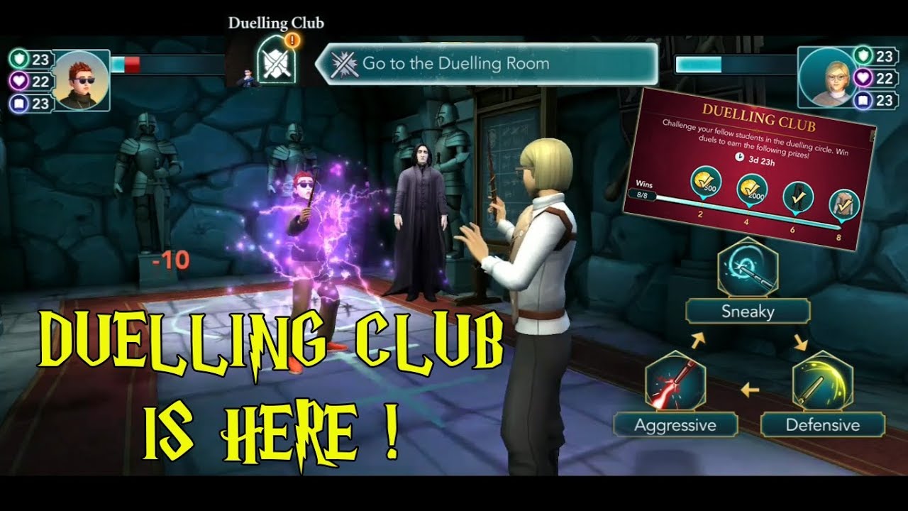 Harry Potter Hogwarts Mystery Duelling Club Is Here ! - YouTube