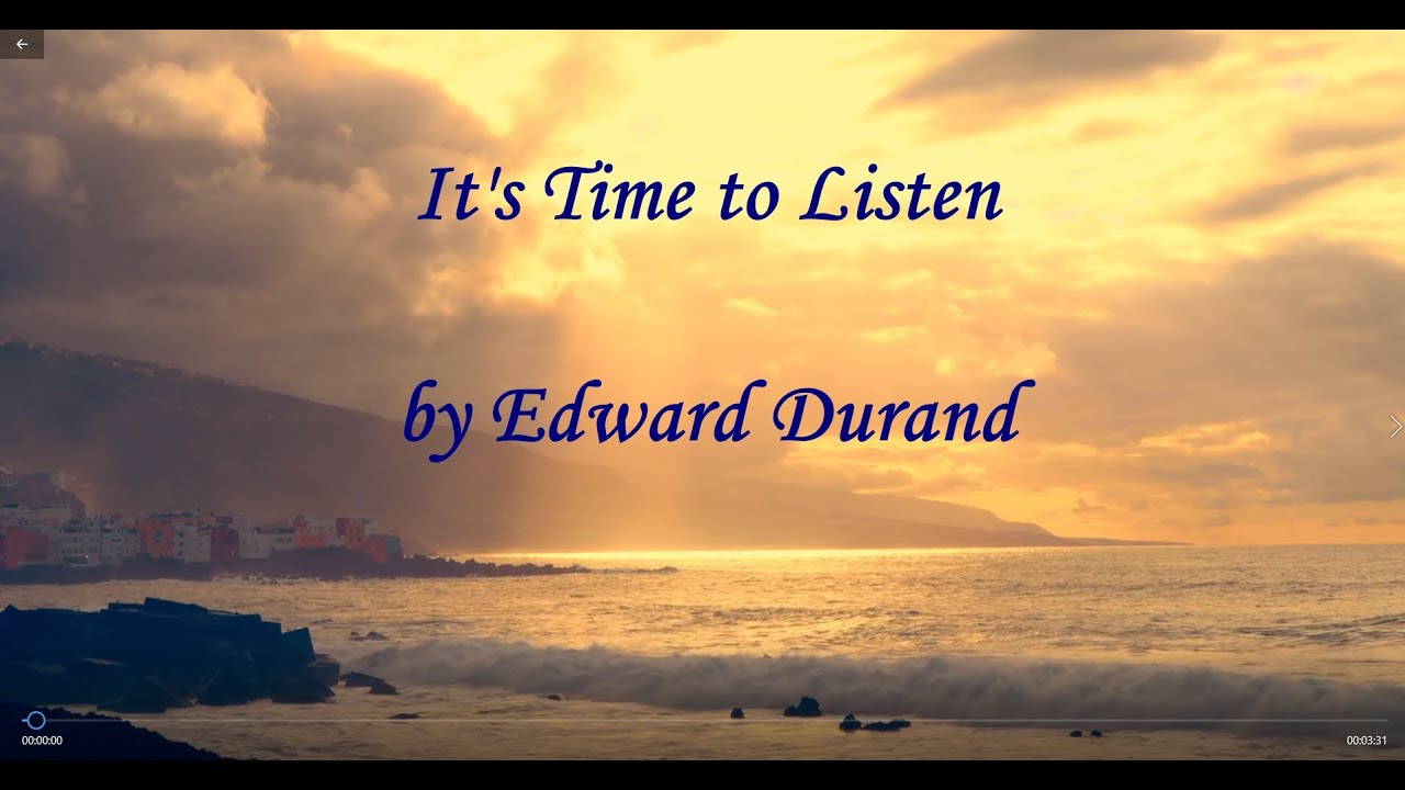 It's Time to Listen - YouTube
