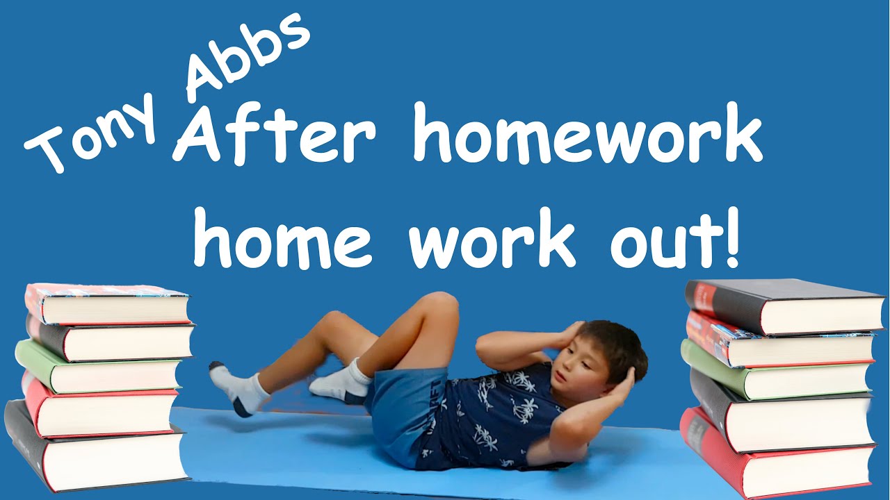 🔥 Tony Abbs After Homework Home Workout! | For kids and adults - YouTube