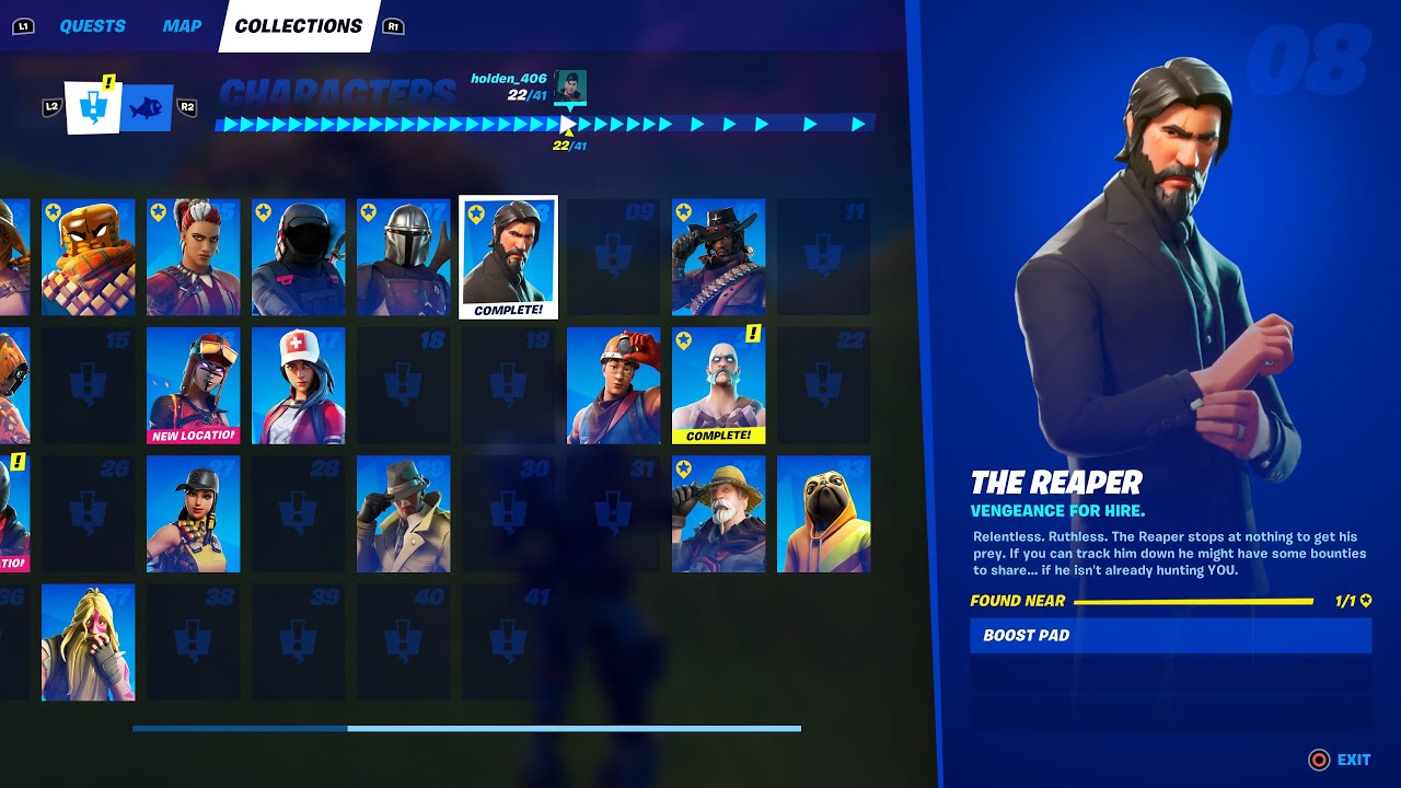 The Reaper - (Fortnite Character/NPC Collection #8) - YouTube
