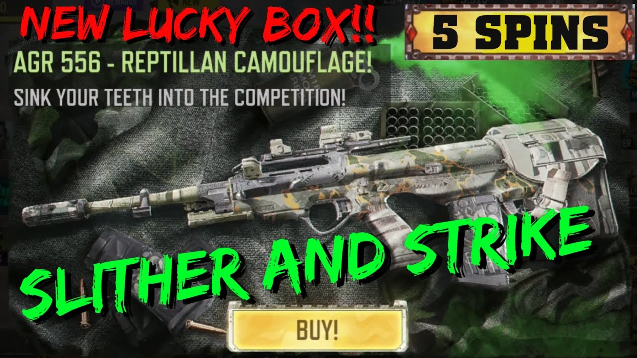 *NEW* SLITHER AND STRIKE LUCKY BOX with EPIC AGR 556 Reptilian ...