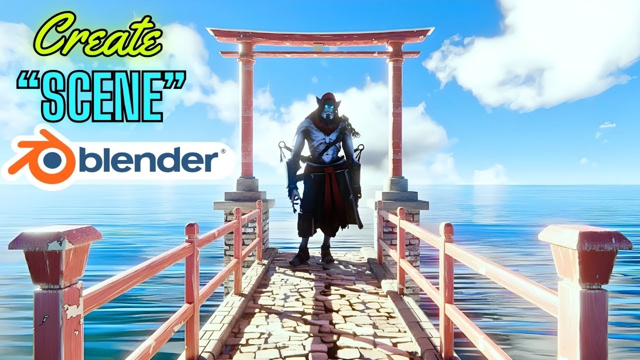 How To Create Mind-Blowing Scene In Blender | Blender 3D | Blender ...