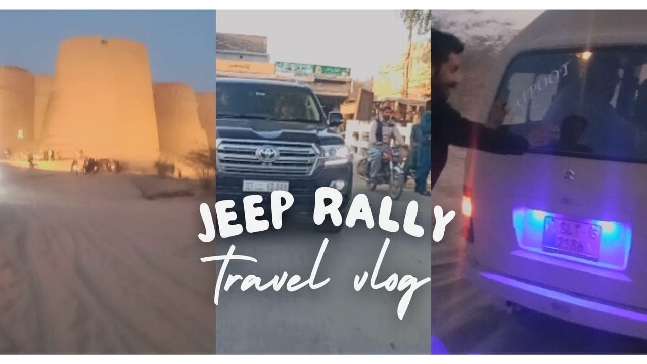 cholistan jeep Rally vlog part 1#youtube #viral #trending #vlog #jeep # ...
