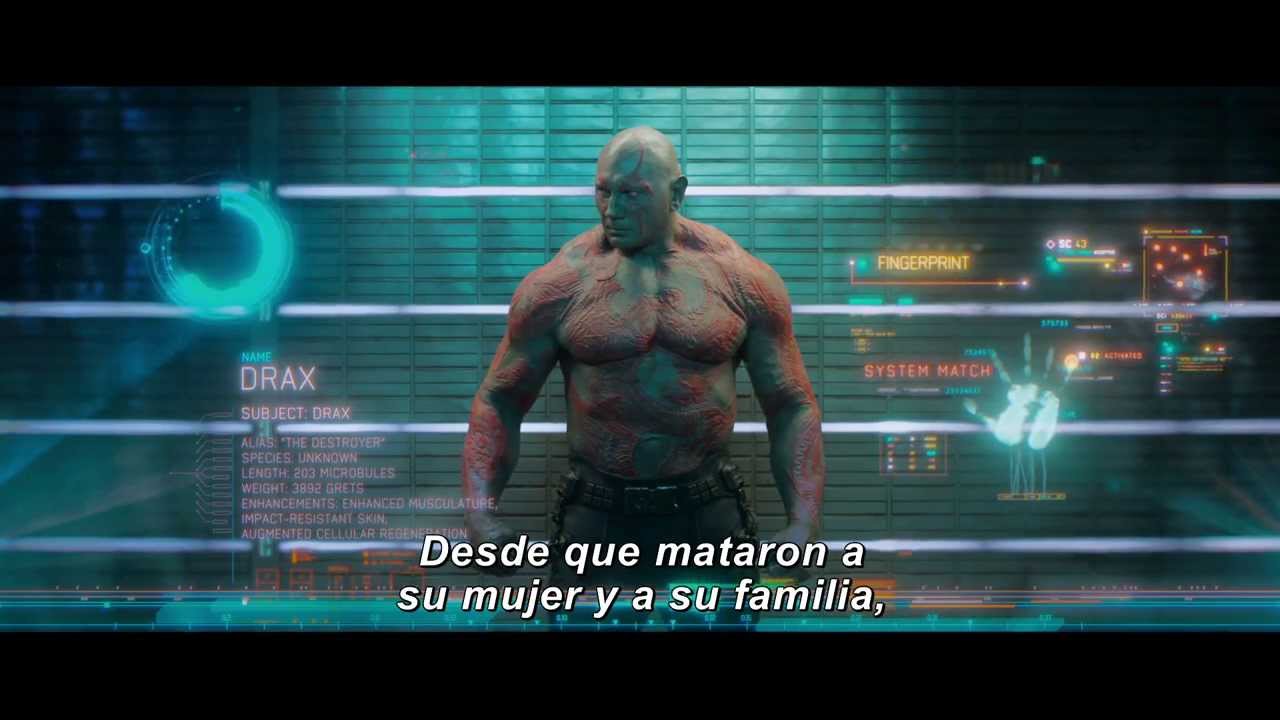 Guardianes de la Galaxia - Drax - YouTube