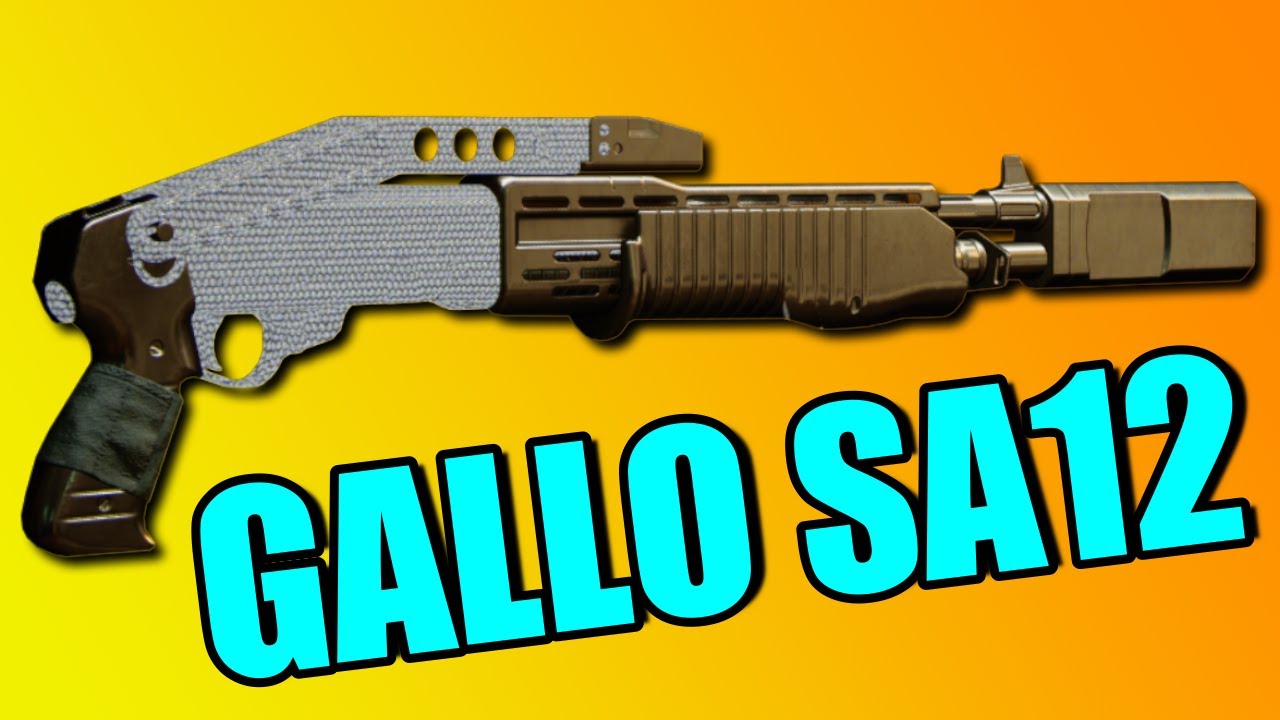 Best GALLO SA12 Shotgun Class Setup | Black Ops Cold War | Best ...