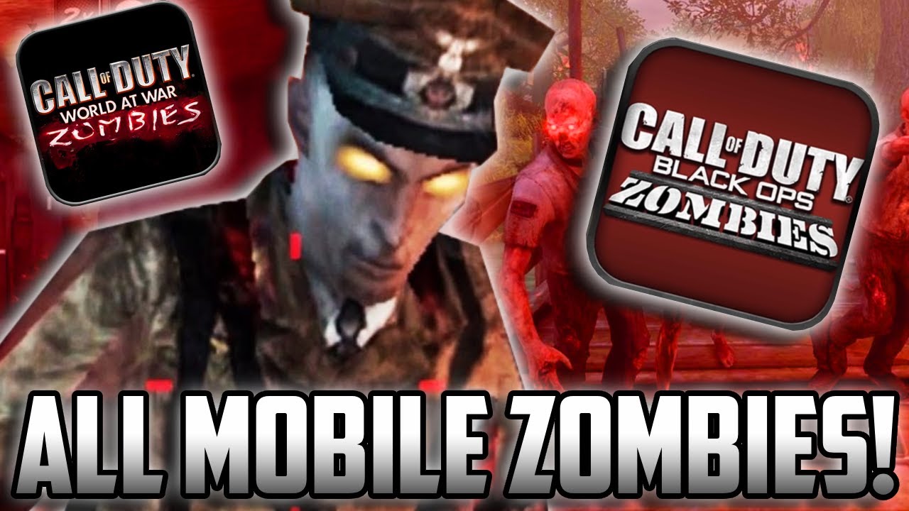 I Played Every Call Of Duty Zombies Mobile Game Ever Youtube 0356