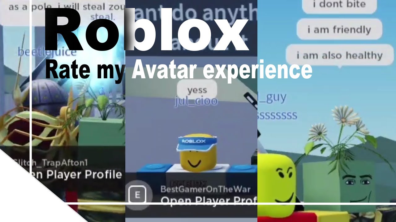 The Roblox Rate my Avatar Experience (or how I've been sold) - YouTube