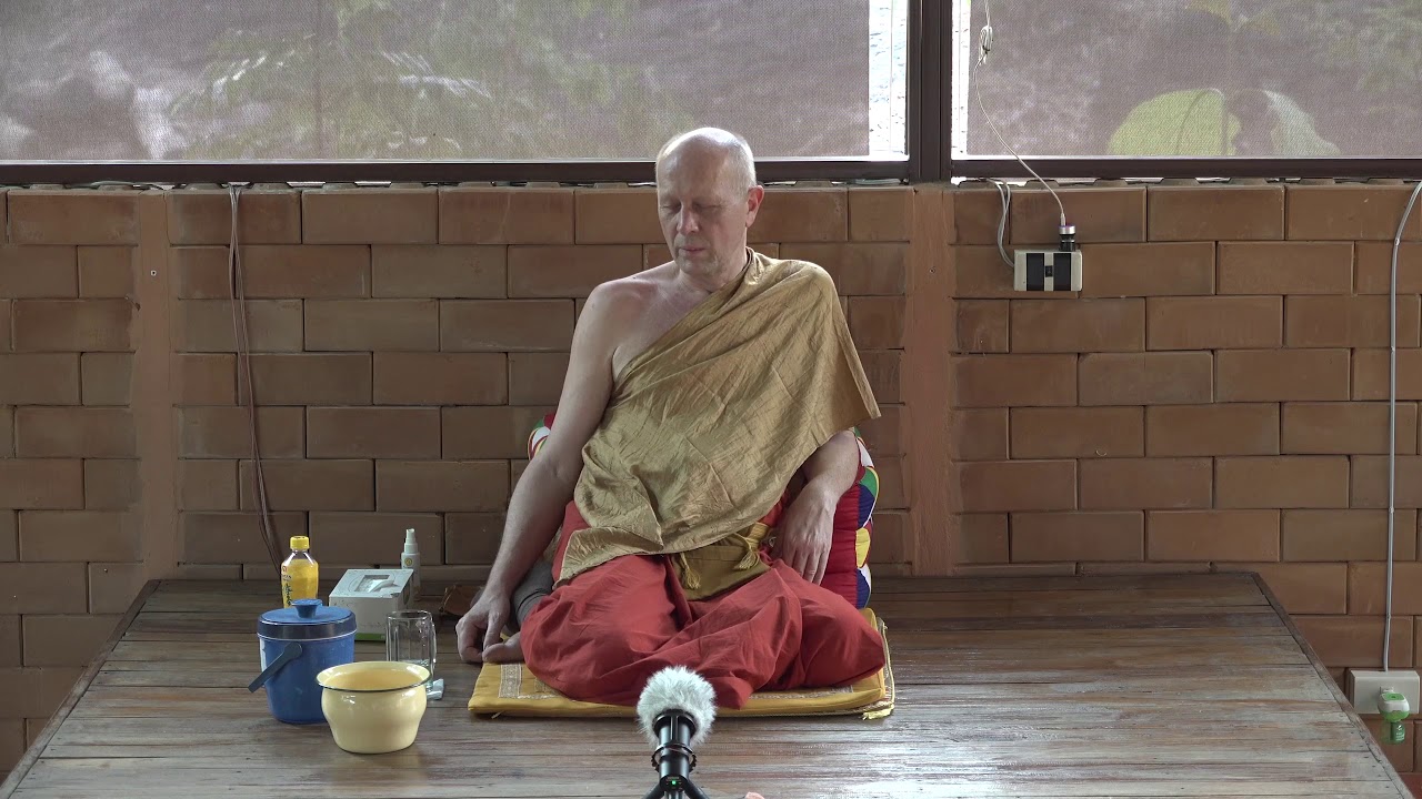 "We don’t need anything to be happy!" Dhammatalk by Ajahn Martin (3/05 ...