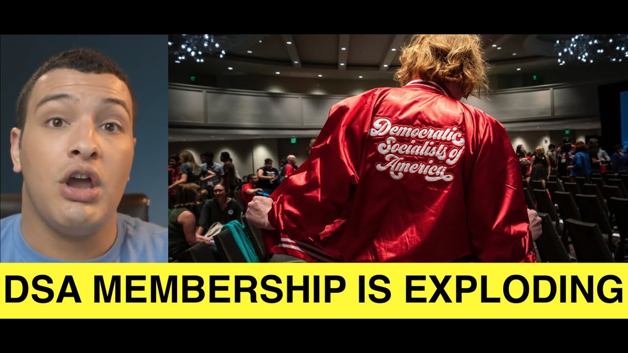 DSA Membership is EXPLODING (Democratic Socialists of America) - YouTube