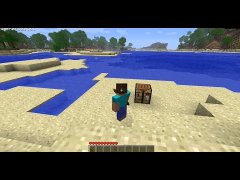 Playing One Of The Older Versions Of Minecraft - YouTube
