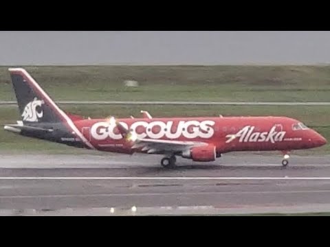 Alaska Airlines (Horizon Air) Embraer E175LR [N661QX] (Go Cougs Livery ...