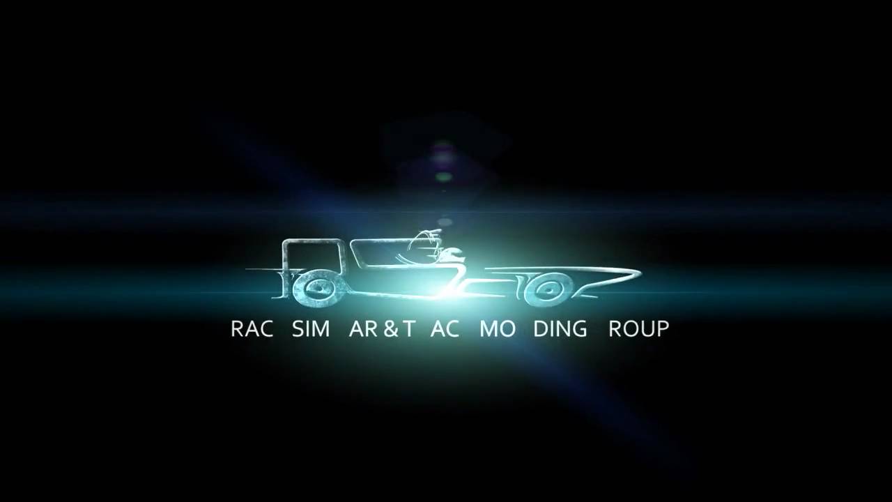 Race Sim Car & Track Modding Group Intro logo - YouTube