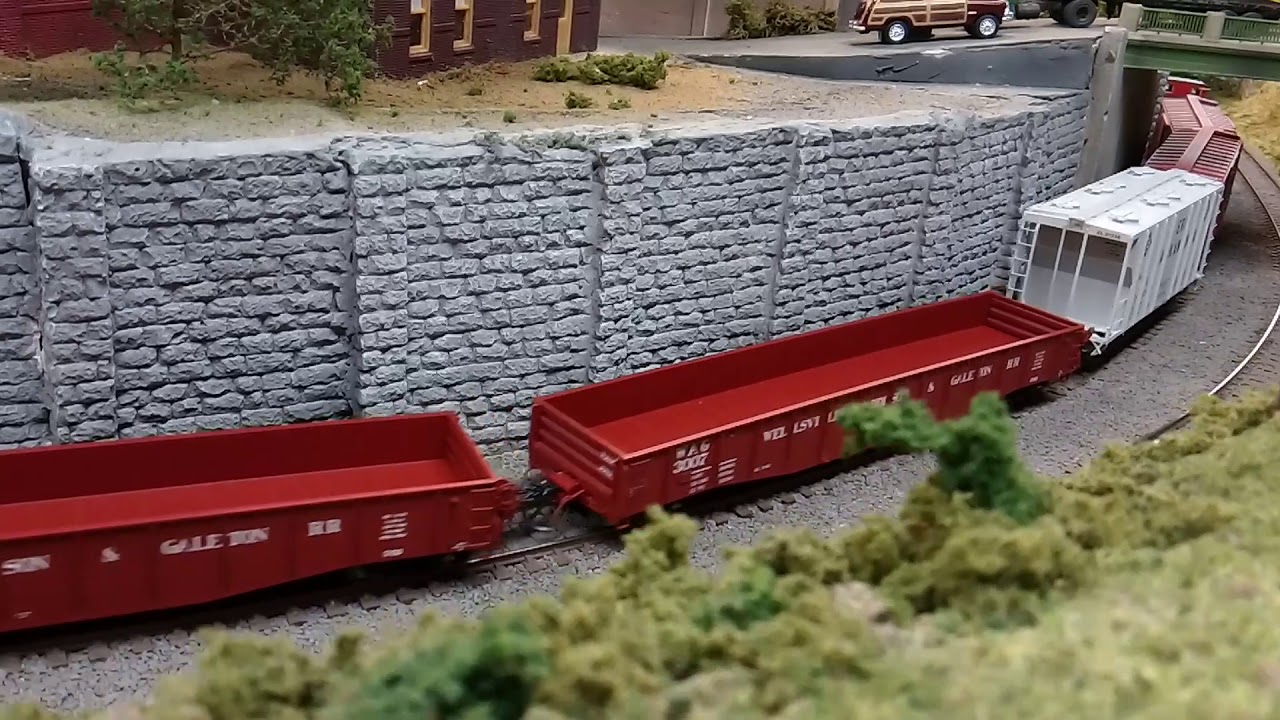 Short Line Model Railroad - YouTube