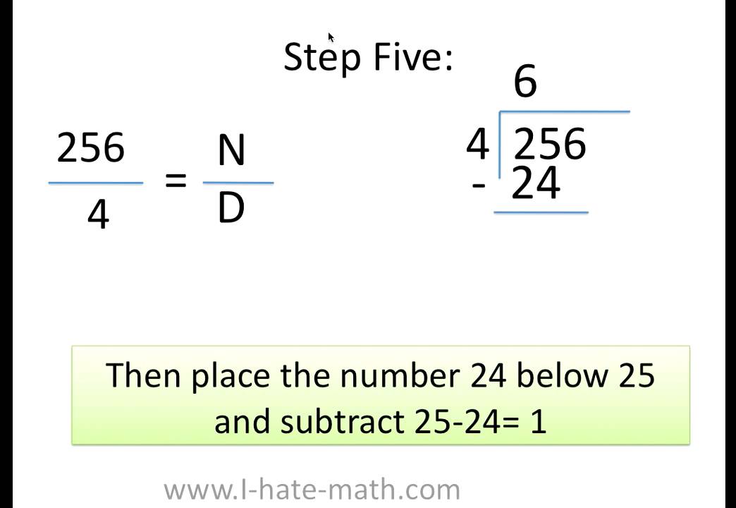How To Divide Whole Numbers YouTube How To Divide Whole Numbers YouTube