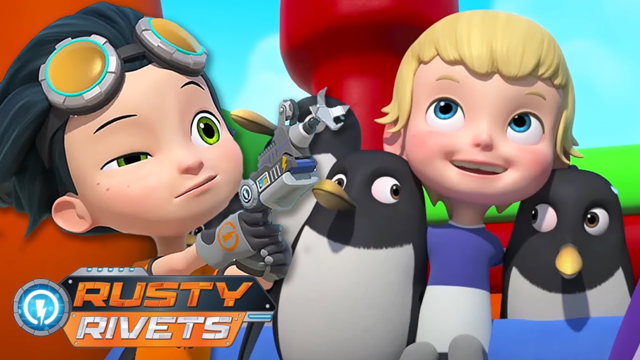 Rusty Solves A Penguin Problem! - Rusty Rivets FULL Episode - YouTube