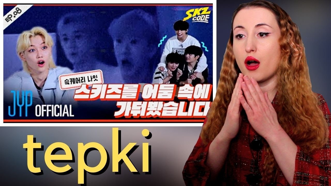 SKZ CODE Bölüm 8 Tepki | KPOP TEPKİ | KPOP REACTION | Stray Kids 슼케어리 나잇 #1 Ep.08 - YouTube