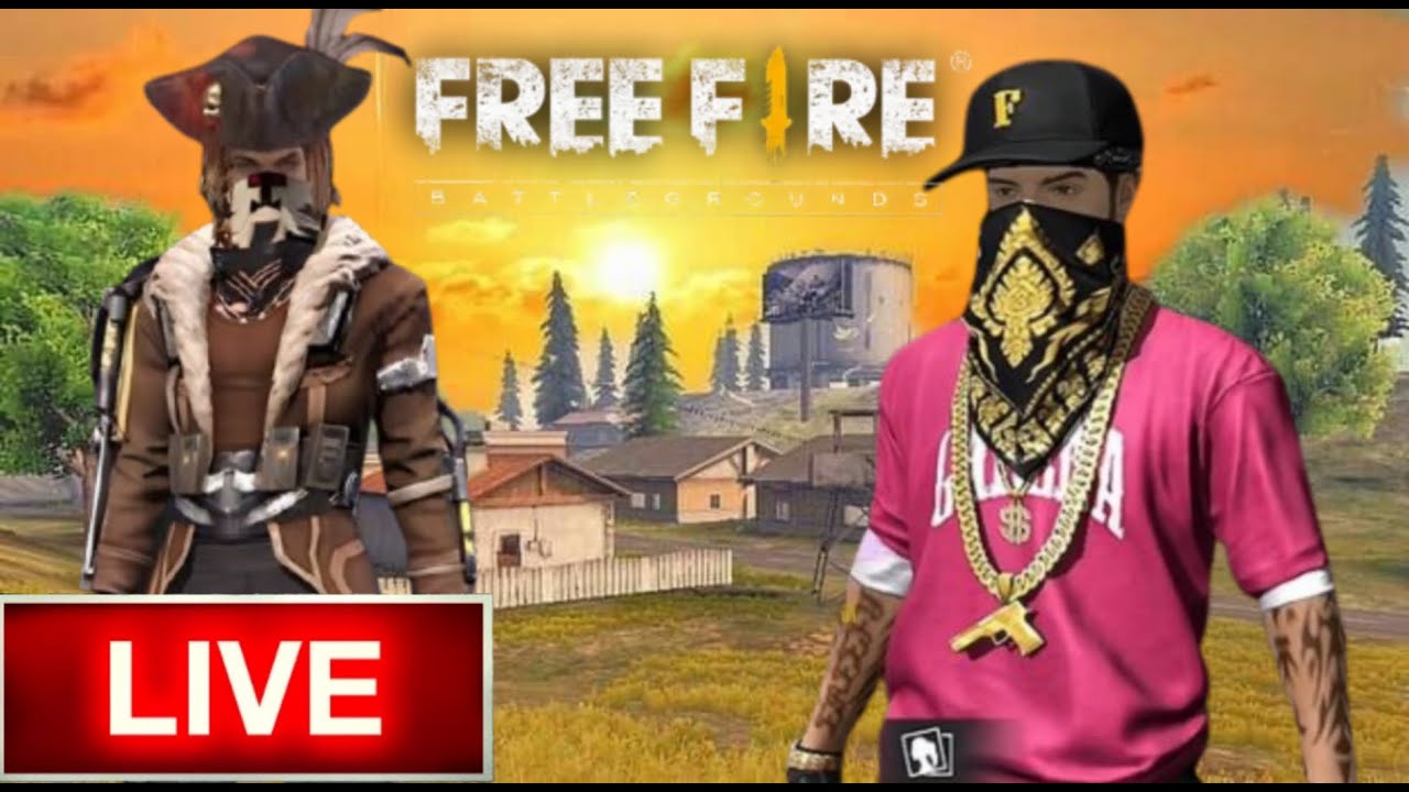 Free fire live stream shots - YouTube