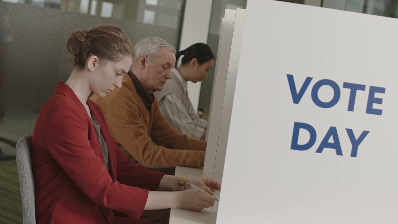 Free-to-Use Stock Footage of Voting - YouTube