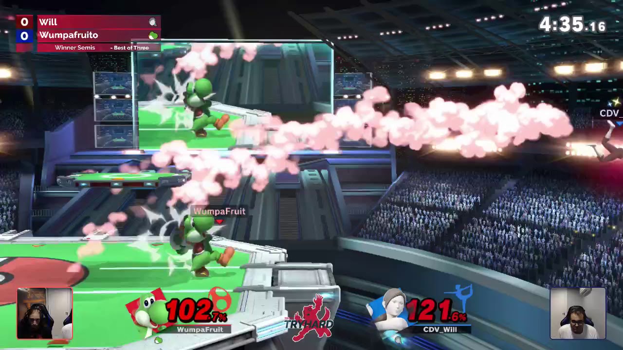Back Air to Footstool Gimp on Wii Fit Trainer - YouTube